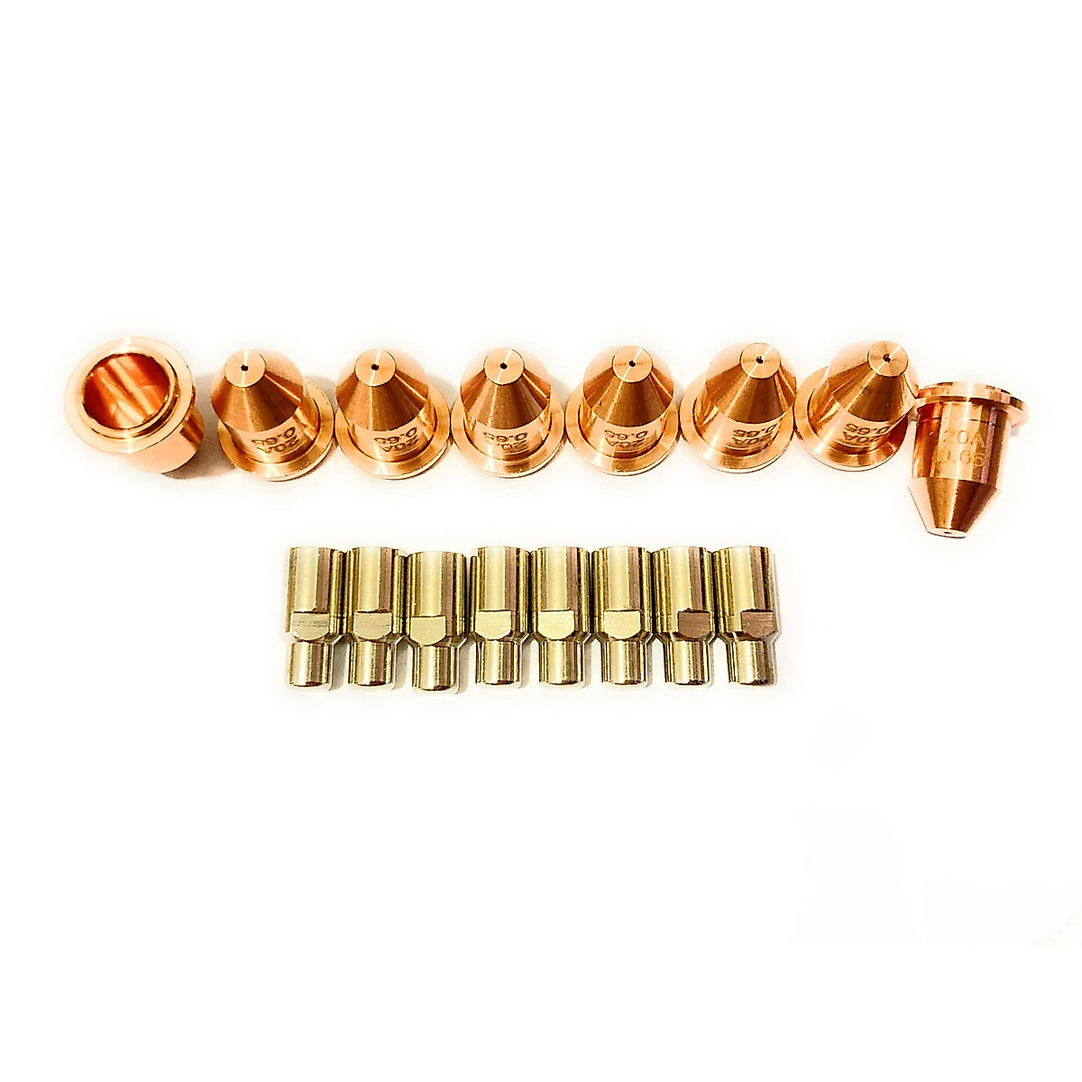 Theia Plasma | AirForce 250Ci HP-25 Plasma Torch consumable 20A | Consumable Kit, Tip/Electrode 770723x2 770496x5 | compatible with Hobart AirForce cutter & miller HP-25/50/70 (3) (770496 4kit)