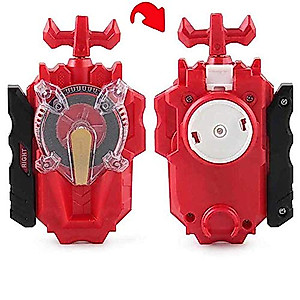 mopogool Battling Tops Burst B-73 Valkyrie.6V.Rb Genesis Valtryek Gyro Toys with Bey Burst Battle Sparking Launcher LR RightLeft Turning and Grip Spin Top Booster Starter Toy