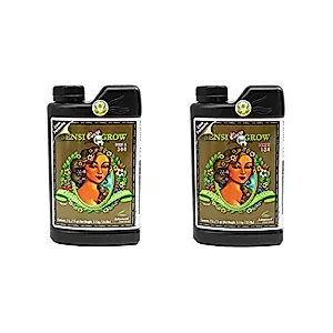 Advanced Nutrients 8550-14AB pH Perfect Sensi Grow Coco Part A+B, 1 Liter, Brown/A (Pack of 4)