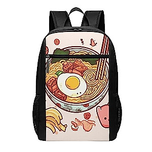 BAFAFA Delicious Sweet Ramen Printed Laptop Backpacks Anti Theft Travel Backpack Computer Bag Business Daypack