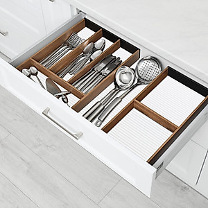 Shelf Liners for Kitchen Cabinets, 11 Inch x 20 FT, Plastic Shelf Liner, Non Adhesive Kitchen Drawer Cabinet Liner for Wire Shelves/Fridge/Drawer/Dresser (White, 11 inches x20 Feet)