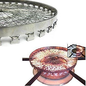 Garden Of Arts Mini Tandoor jali used in barbeque or can also be used to hot the dishes and flap the dish for heating it.
