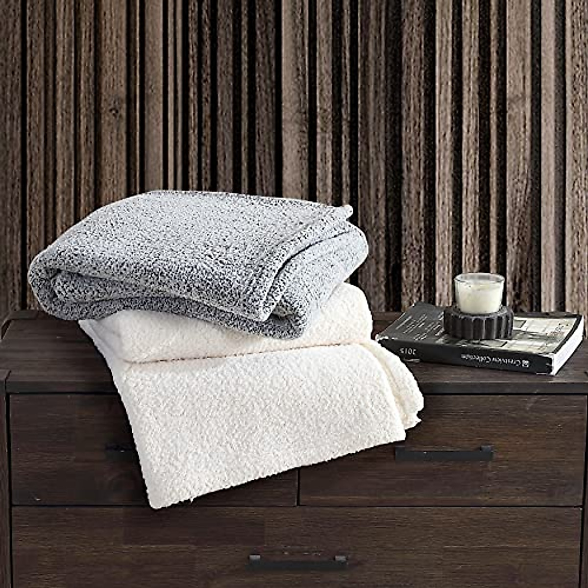 Eddie Bauer - Throw Blanket, Reversible Sherpa Bedding, Medium Weight & Warm Home Decor (Beige, Throw)