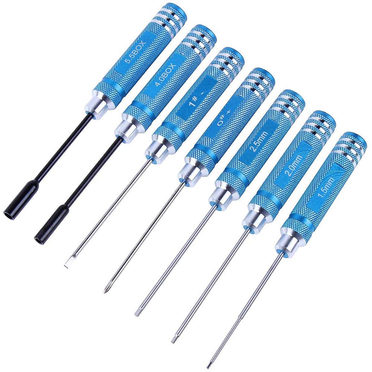 Hobbypark 11 in 1 Professional Multi RC Tools Kits Box Set Hex Driver Allen Keys Screwdriver Pliers Wrench Repair for RC Car Multirotors Airplane Boat