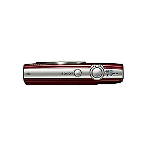 Canon PowerShot ELPH 180 Digital Camera w/Image Stabilization and Smart AUTO Mode (Red)