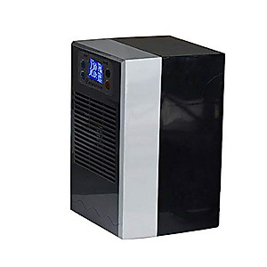 DYRABREST Fish Tank Chiller 100W 35L Water Chiller Fish Shrimp Tank Cooler Heating Cooling Summer 1-3l/min Circulating Water Pump Flow for Aquarium and Home Use