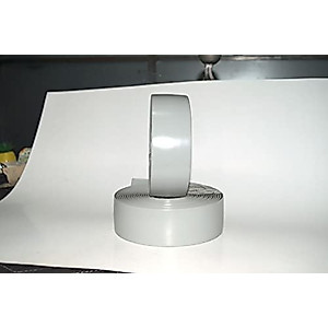 1" Wide Vinyl Chair Strap Repair & Replacement Matte Finish for Patio Pool Lawn Garden Furniture 20' Durable Roll - Best for Strapping, Repair & Restoration (Gray Color #219)