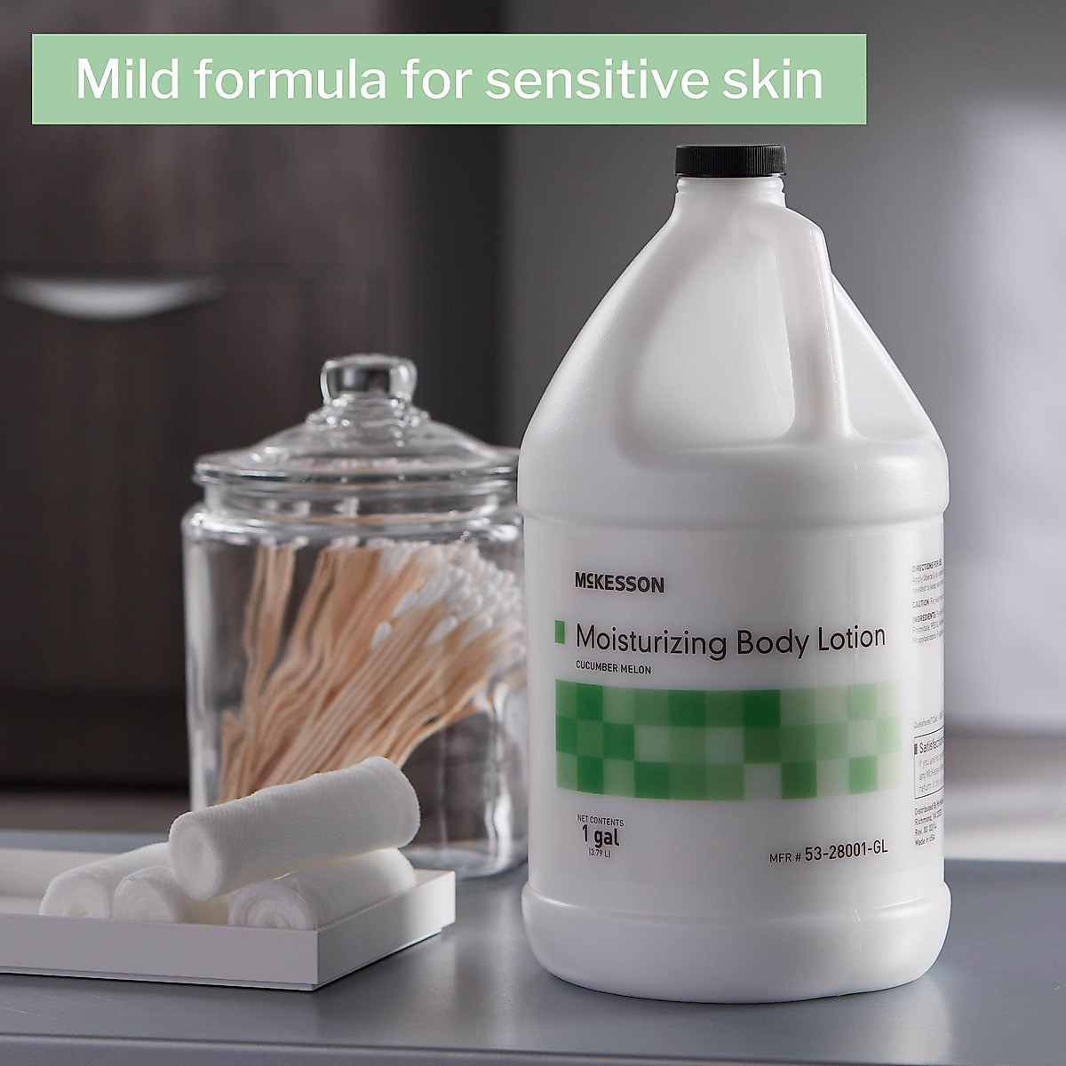 McKesson Moisturizing Body Lotion, Cucumber Melon Scent, 1 gal, 1 Count