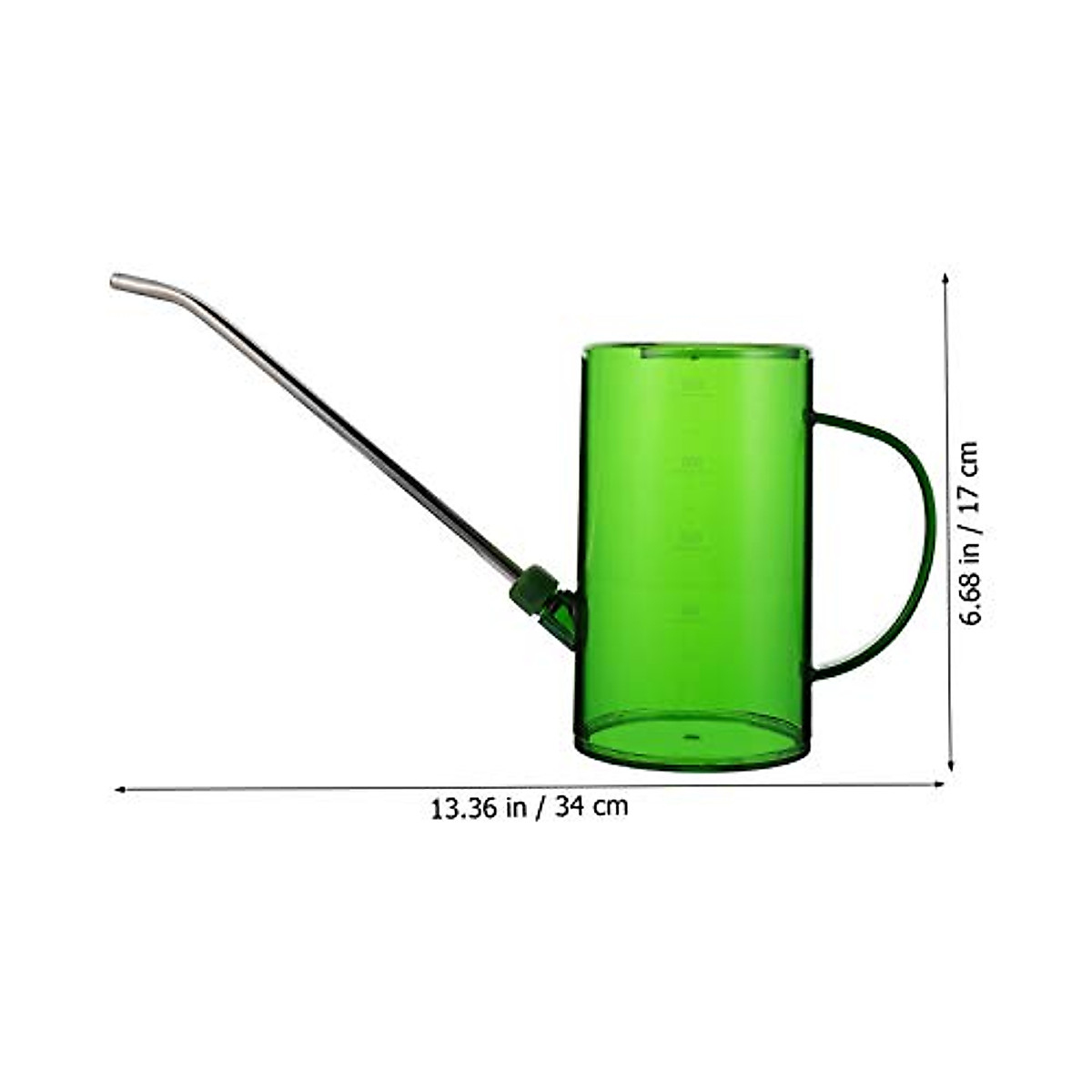 TEHAUX Watering Can Shower Pot Plastic Stainless Steel