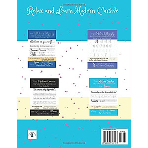 The Modern Cursive Handwriting Workbook for Teens: Have Fun Improving Cursive Penmanship with Modern Variations and Inspiring Writing Lessons