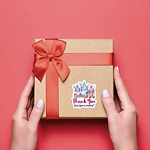 200 PCS Thank You for Your Order Easter Stickers,Cute Small Business Envelopes Stickers for Handmade Goods/Bags Business Packages,Easter Day Theme Small Shop Business Stickers for Envelopes Seals