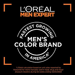 L’Oreal Paris Men Expert One Twist Mess Free Permanent Hair Color, Mens Hair Dye to Cover Grays, Easy No Mix Ammonia Free Application, Light Medium Brown 05, 1 Application Kit