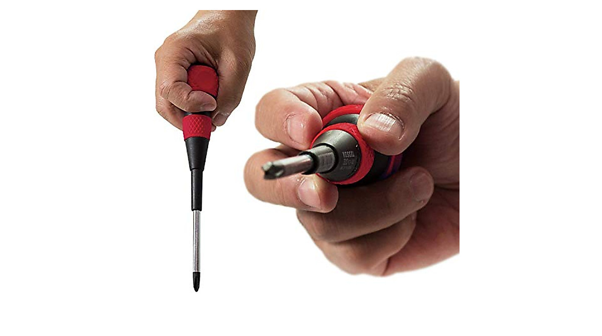 Vessel 220 Ball Grip Screwdriver - Durable & Magnetic