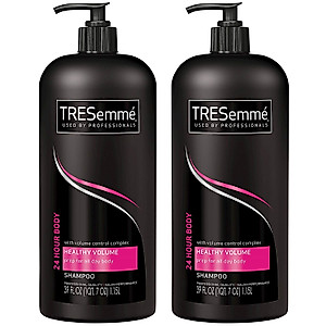Tresemme Haircare - 24 Hour Body - Healthy Volume - Shampoo - Net Wt. 39 FL OZ (1.15 L) Per Bottle - Pack of 2 Bottles