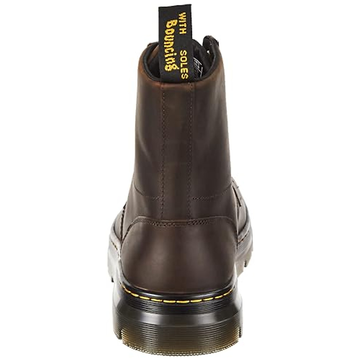 Dr. Martens unisex adult Lace Fashion Boot, Gaucho Crazy Horse, 11 Women 10 Men US