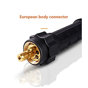 MIG Welder Torch, MB-15 200A MIG Welding Torch, Fit Flux Core Welder Machine, Gas Solid Wire Mig Welder Accessories, Stinger Replacement Welding Accessories, Welding Gun Torch Fit 0.8 1.0 1.2mm Wire