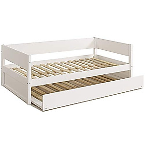 Concord Daybed, Single, White, Contemporary, Twin