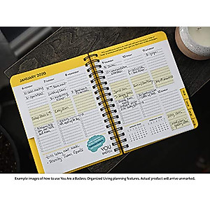 You Are a Badass 17-Month 2019-2020 Monthly/Weekly Planning Calendar