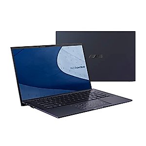 ASUS ExpertBook B9 Intel EVO Thin & Light Laptop, 14” FHD, Intel Core i7-1255U, 2TB SSD, 32GB LPDDR5 RAM, Military Grade Durable, Webcam Privacy Shield, Win 11 Pro, Black, B9450CBA-XVE77