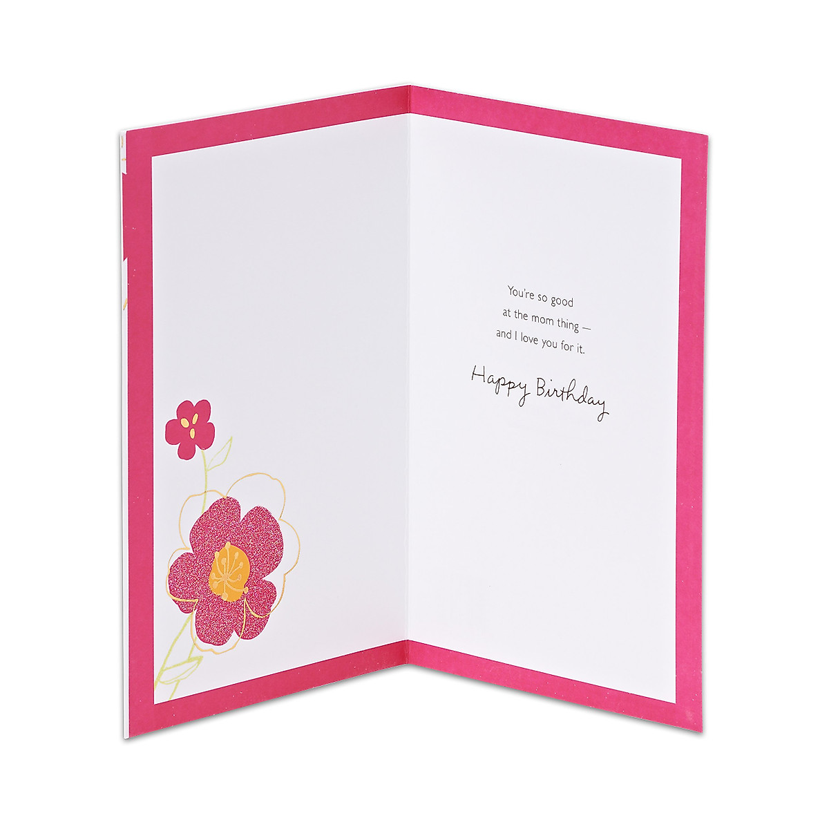 American Greetings Birthday Card for Mom (Floral, You’re Amazing)