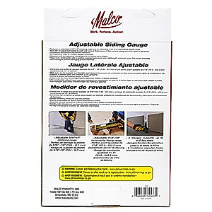 Malco SGA Adjustable Siding Gauge, 2 Pack