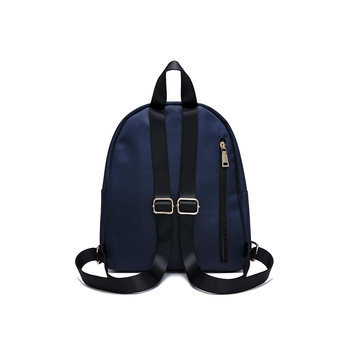 YANAIER Women Mini Backpack Purse Water resistant Nylon Fashion College Bag Casual Daypack Navy