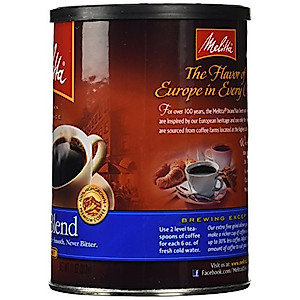 Melitta Classic Blend Medium Roast Ground Coffee, 11-Ounce (Pack Of 4)