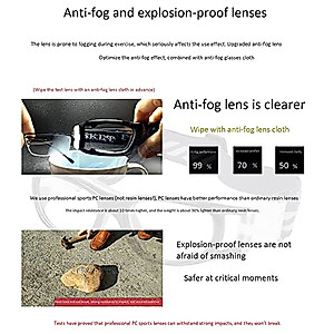 ''N/A'' SooGree kids Basketball Soccer Football Sports Training Glasses Protective Eyewear Goggles Anti Fog Lens for Boys Girls Youth Safety Glasses Age 7-12