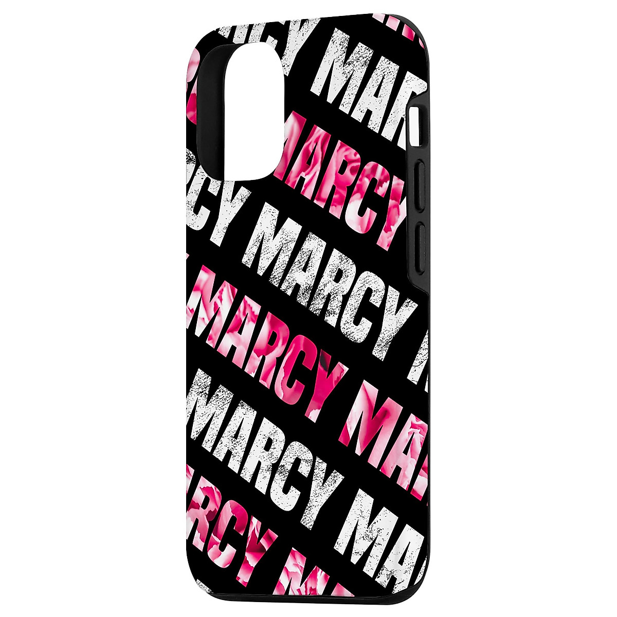 iPhone 12/12 Pro Custom Marcy Phone Cover Pink White Black Personalized Case