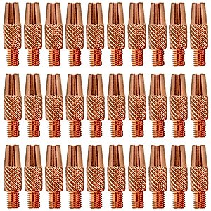 Mig Welding Contact Tips 186406 .035" for Miller Welder Gun Spoolmate 100, 200, 3035, 185 and Hobart Spoolgun DP-3035, SpoolRunner 100,Handler 125, 125 Ez, 130, 140, 190, 210MVP etc