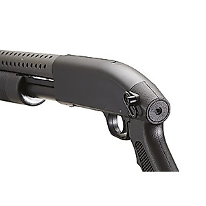 Airsoft Shotgun Metal Barrel Single Shot Pump Action 300 FPS (Airsoft Gun) with Airsoft Tactical Pistol Grip