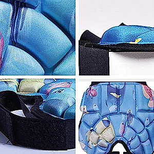 Kids Hip Protection Thickened Sports Shorts Skating Butt Pads Protectors for Children Skating Protective Gear Scooter Ski Butt Pad Adjustable Hip Protection Red