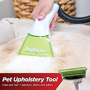 Rug Doctor Pet TruDeep Carpet Cleaner, Pet Upholstery Tool, Best-In-Class Suction Power, Dual Brush Cross-Action Technology for One-Pass Cleaning