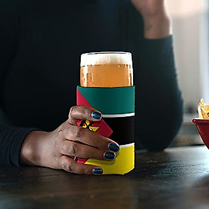 2 PCS Mozambique Flag Can Cooler Party Gift Beer Drink Coolers Coolies