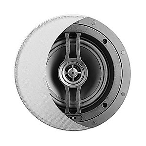 OSD Black 8" Performance Weather-Resistant Shallow Mount in-Ceiling Speaker Pair - BK-R82SM