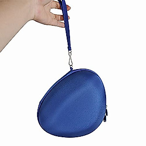 Hermitshell Hard Travel Case for iClever HS19 Kids Headphones (Blue)