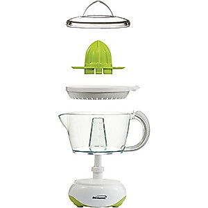 Brentwood J-15 24oz Electric Citrus Juicer, White