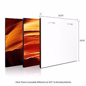 Furinno Senia Wall Mounted Triptych Photography Prints, Antelope Caves, Set of 3