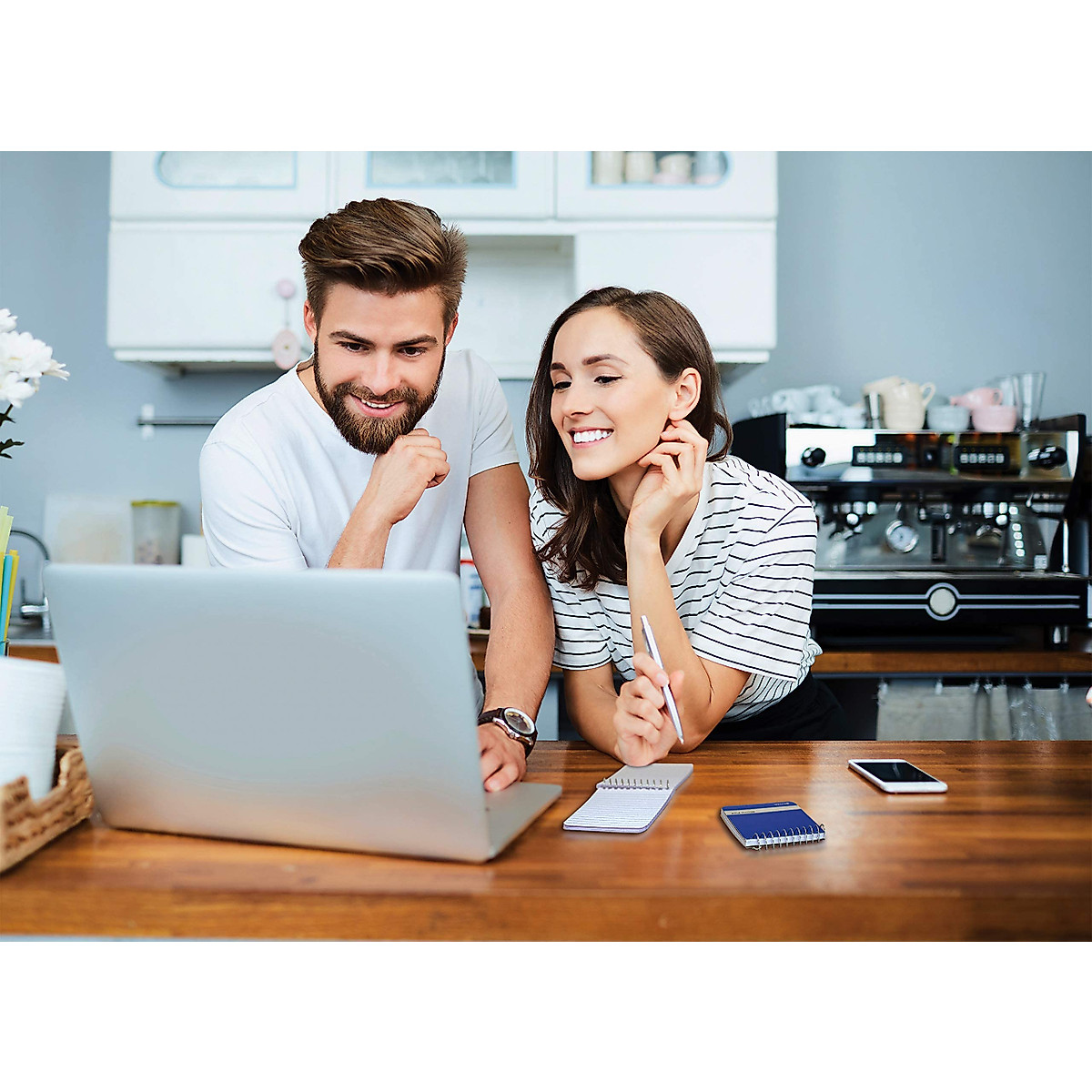 Spiral Memo Pads, 24 Pack, 3 x 5 inches, 60 Sheets, College Rule, by Better Office Products, Assorted Solid Colors, 24 Pack