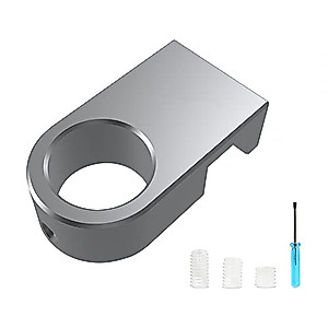 MiOYOOW Tube Fixture Holder, Mini Aquarium Fixing Clamp Anti Overflow Aquarium Pipe Clip with Screw & Screwdriver for Fish Tank Aquarium (S)