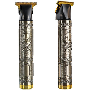 KOGULA Hair Trimmer Hair Clippers for Men, Rechargeable Beard Trimmer,Cordless Zero Gapped Trimmer,Electric T-Blade Haircut