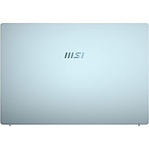 MSI Prestige 14 14" FHD Ultra Thin and Light Professional Laptop: Intel Core i5-1240P GTX 1650 16GB LPDDR4X 512GB NVMe SSD, Thunderbolt 4, MicroSD Card Reader, Win 11 Home: Blue Stone A12SC-010