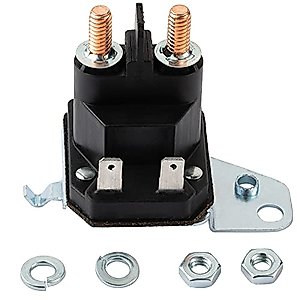 725-06153A 725-06153 Starter Solenoid Relay for Riding Lawn Mower Compatible with Cub Cadet XT1 XT2 Enduro RZT LT1 ZT1 ZT2 MTD Troy Bilt Yard Man Husky Yard Machines Craftsman Zero Turn
