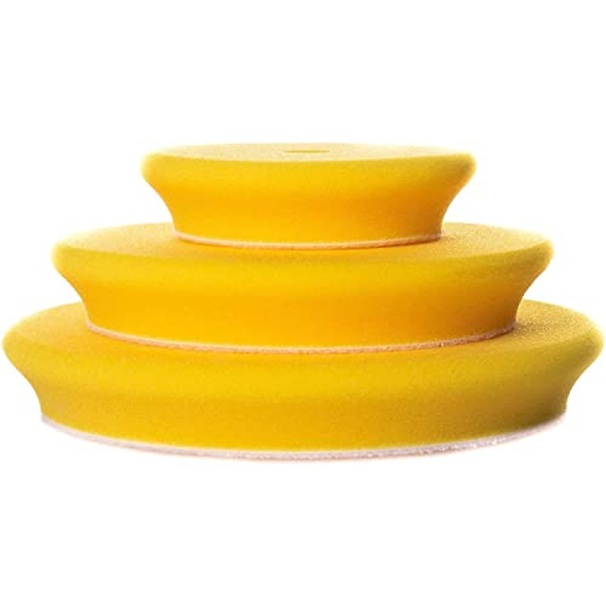 RUPES D-A Fine High Performance Fine Polishing Foam Pad 2-Pack,7 inch Face,6 inch Backing