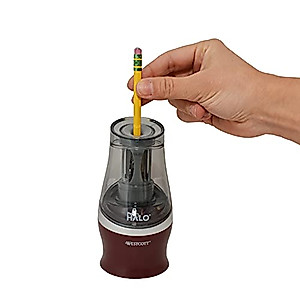 Westcott PRO-Point CarboTitanium Halo Electric Pencil Sharpener (Red)