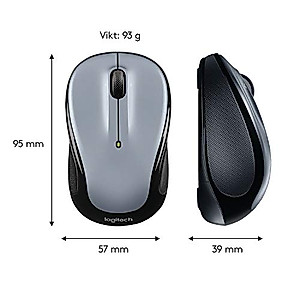 Logitech M325 910-002334 Wireless Mouse Silver