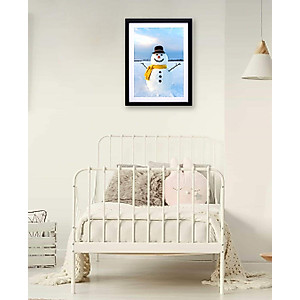 WKDP 16x20 Diamond Painting Frame 40x50cm Diamond Art frames, Display Pictures16x20inch / 40x50cm Without Mat or 14x18inch / 35x45cm With Mat, Solid Wood Frame Black (FK005)