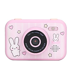 Kids Camera,Kids Digital Camera High Definition Dual Lens 40MP MP3 Player Eyeshield Big Screen Pink Digital Camera for Travelling