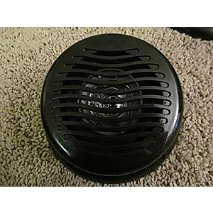 2 RV Marine Gloss Black Wavy Silver 5.25" Flush Mount Speaker UV Waterproof