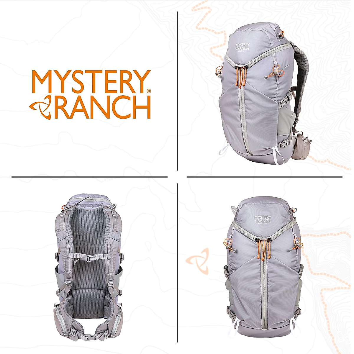 Mystery Ranch Women's Coulee 20 Backpack - Lightweight Hiking Daypack, 20L, M/L, Aura
